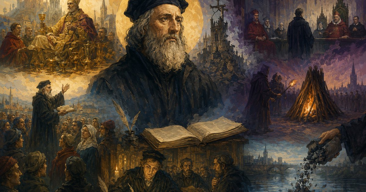 Why the medieval Church was 'terrified' of John Wycliffe | Evangelicals Now