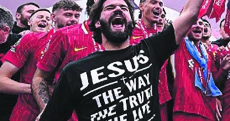 Liverpool's Alisson Becker shares his faith | Evangelicals Now