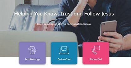 Chat about Jesus… now