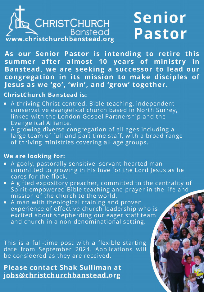 Looking for a job? | Evangelicals Now