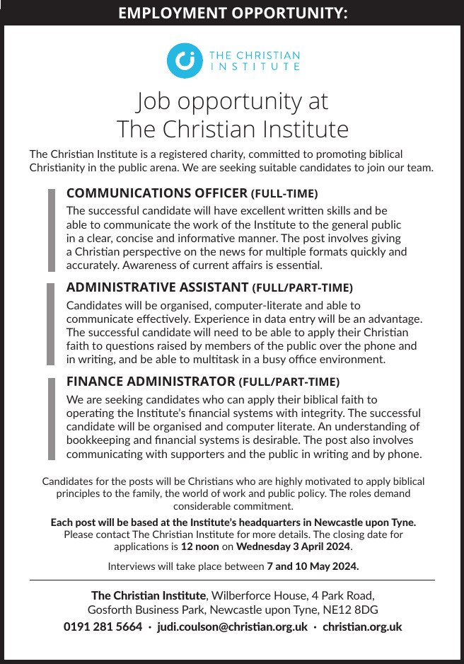 Evangelicals Now | Global coverage of God's work