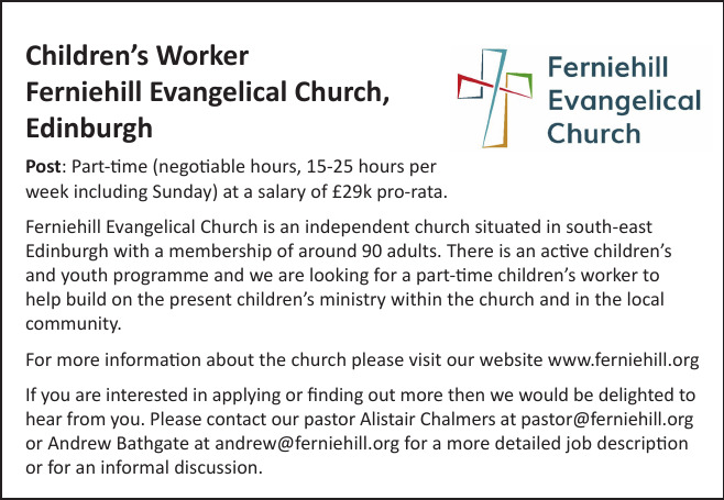 Looking for a job? | Evangelicals Now